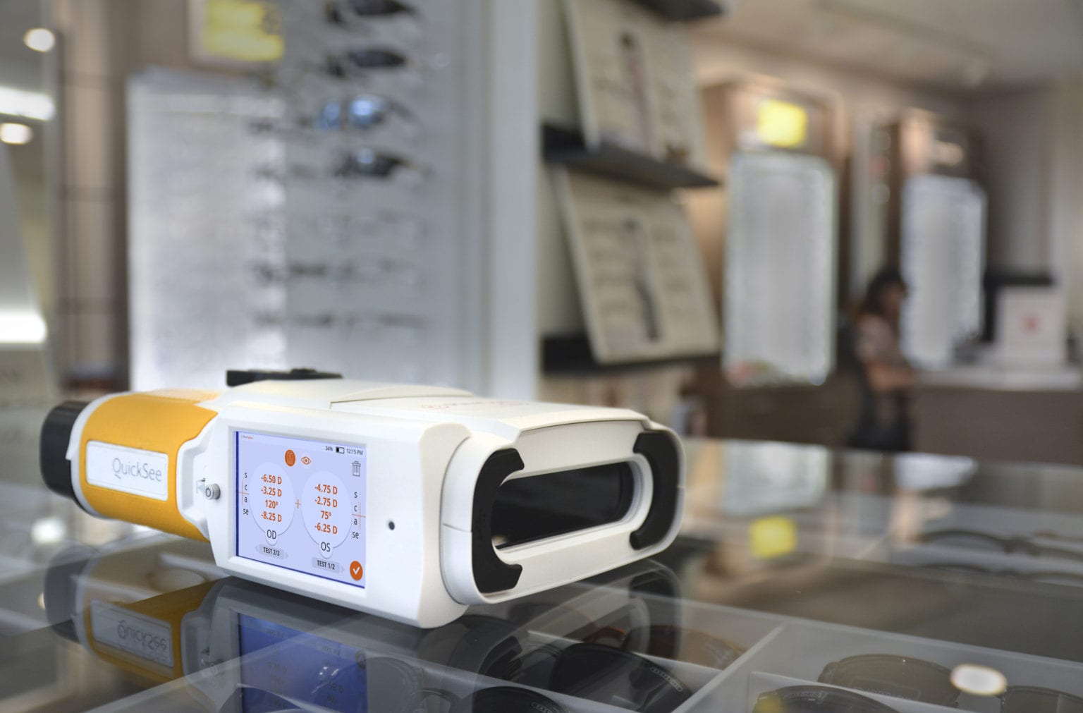 Handheld Autorefractor: QuickSee from PlenOptika