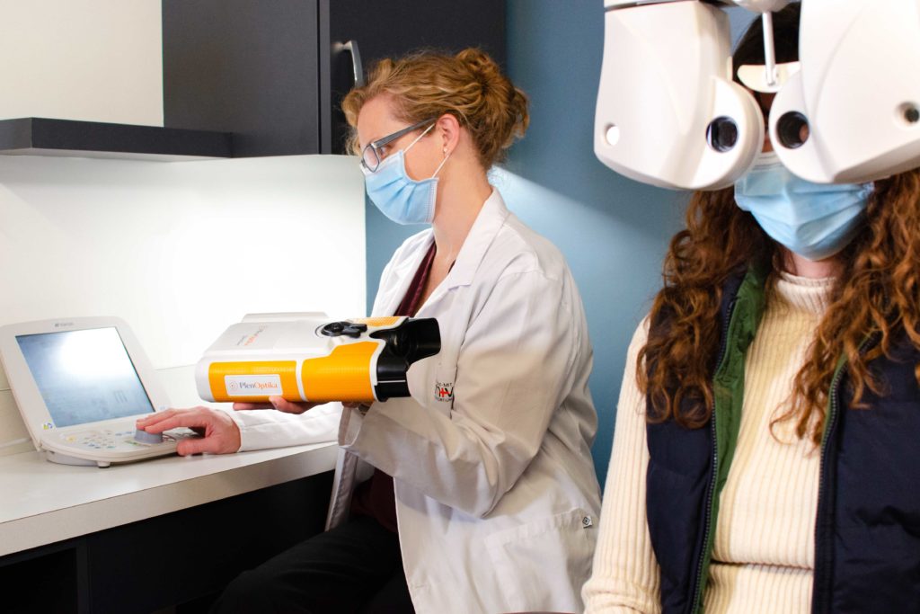 COVID-19 and QuickSee | QuickSee Free Pro Handheld Autorefractor, from ...